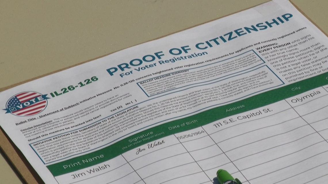 Proposed initiative would require proof of citizenship to vote in ...