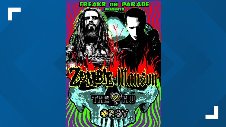 Rob Zombie and Marilyn Manson bringing 'Freaks on Parade' tour to ...