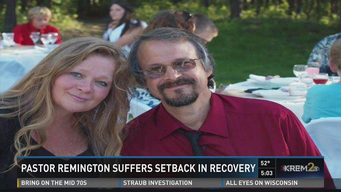 Pastor Remington suffers setback in recovery | krem.com