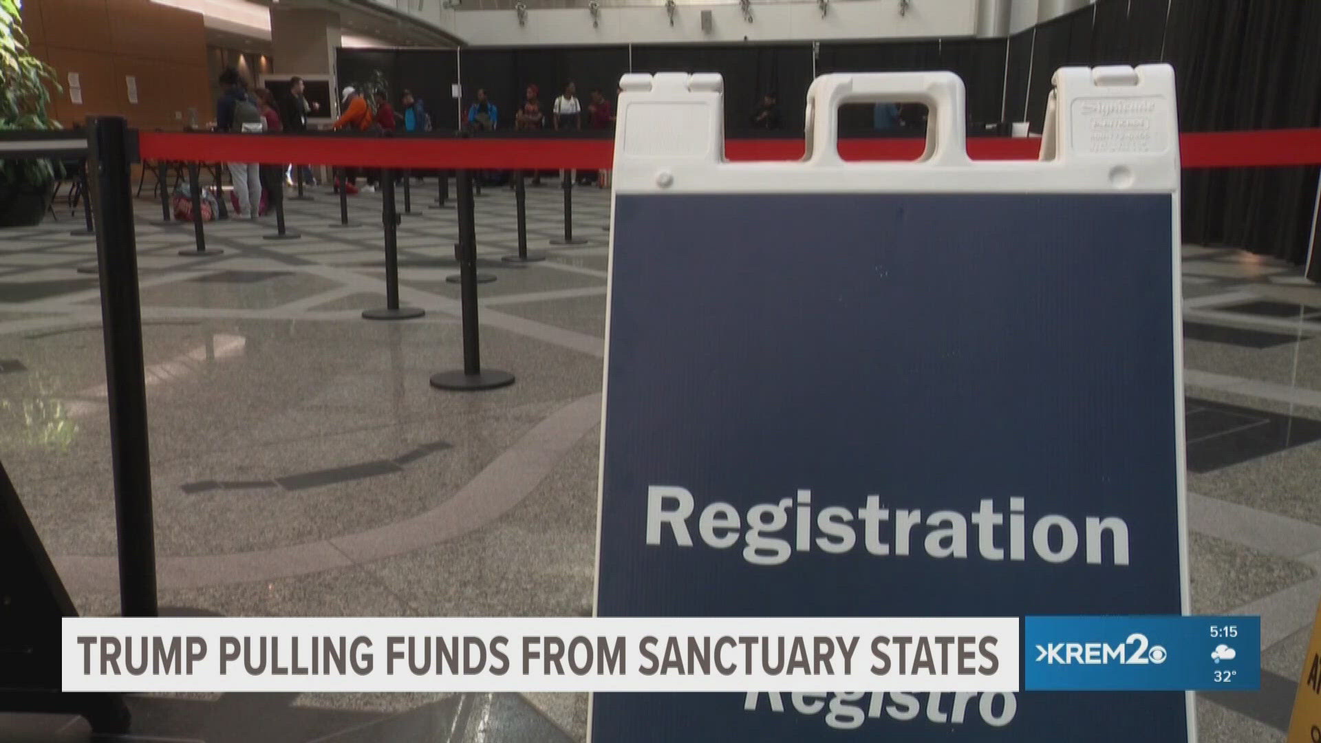 President Trump pulling funds from sanctuary states | krem.com