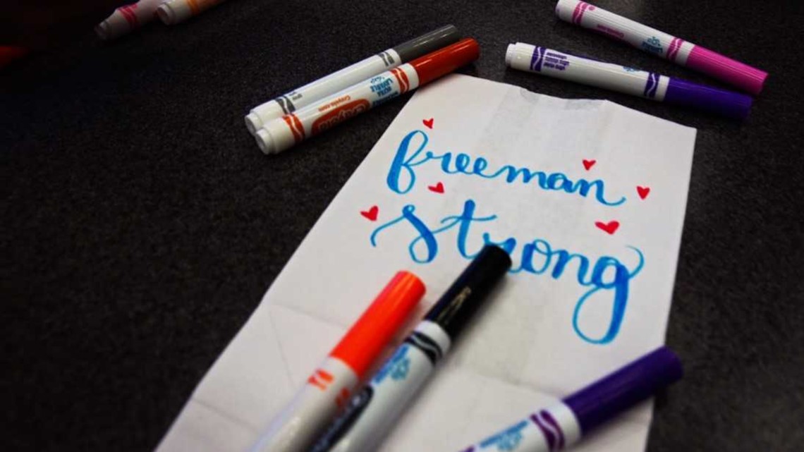 Photos: Spokane Valley teen honors Sam Strahan with music video | krem.com