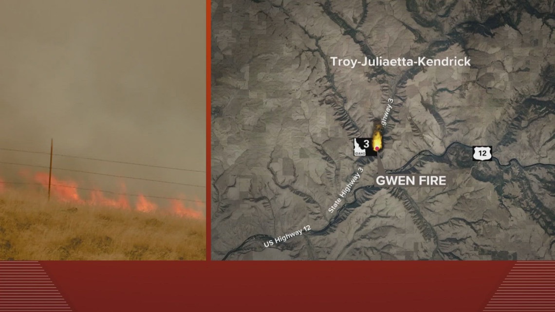 Gwen Fire Update: Tuesday, July 30, 2024 | krem.com