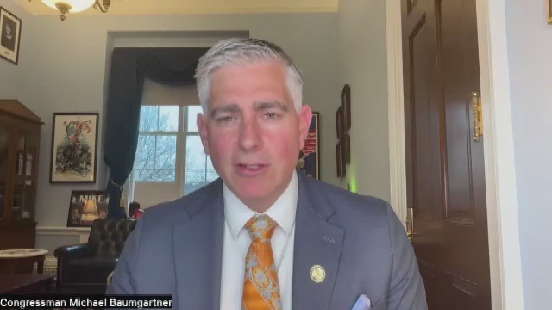 Michael Baumgartner addressed the ICE shooting in Minneapolis during a ...