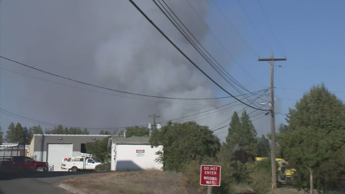 Evacuations downgraded to Level 1 for West Anderson Fire | krem.com