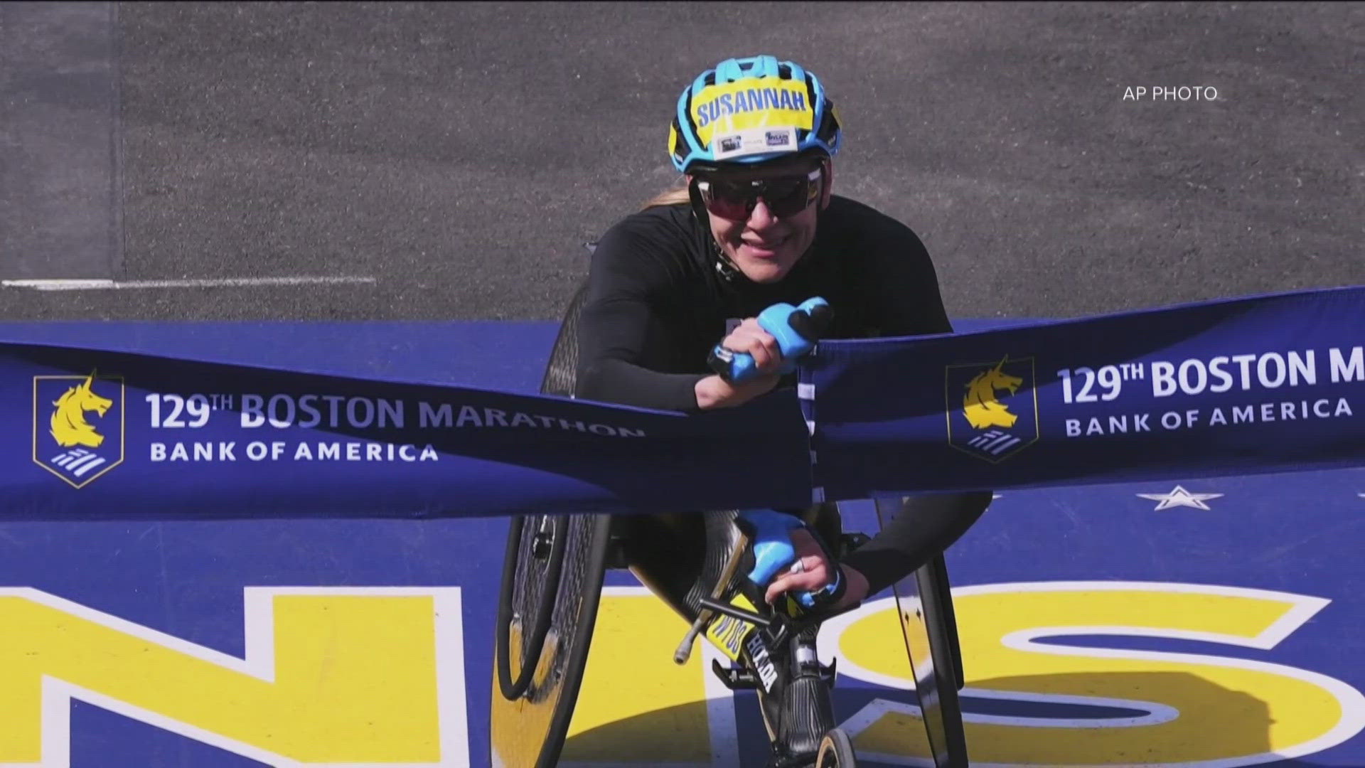 Susannah Scaroni wins second Boston Marathon women's wheelchair ...