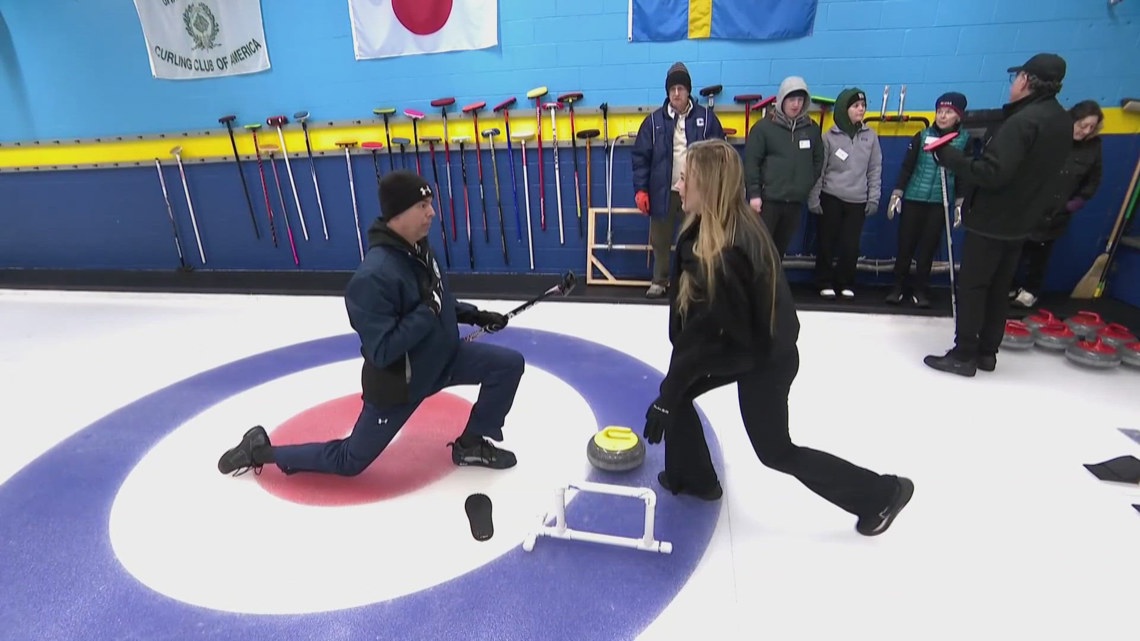 Getting involved in Olympic curling fun | krem.com