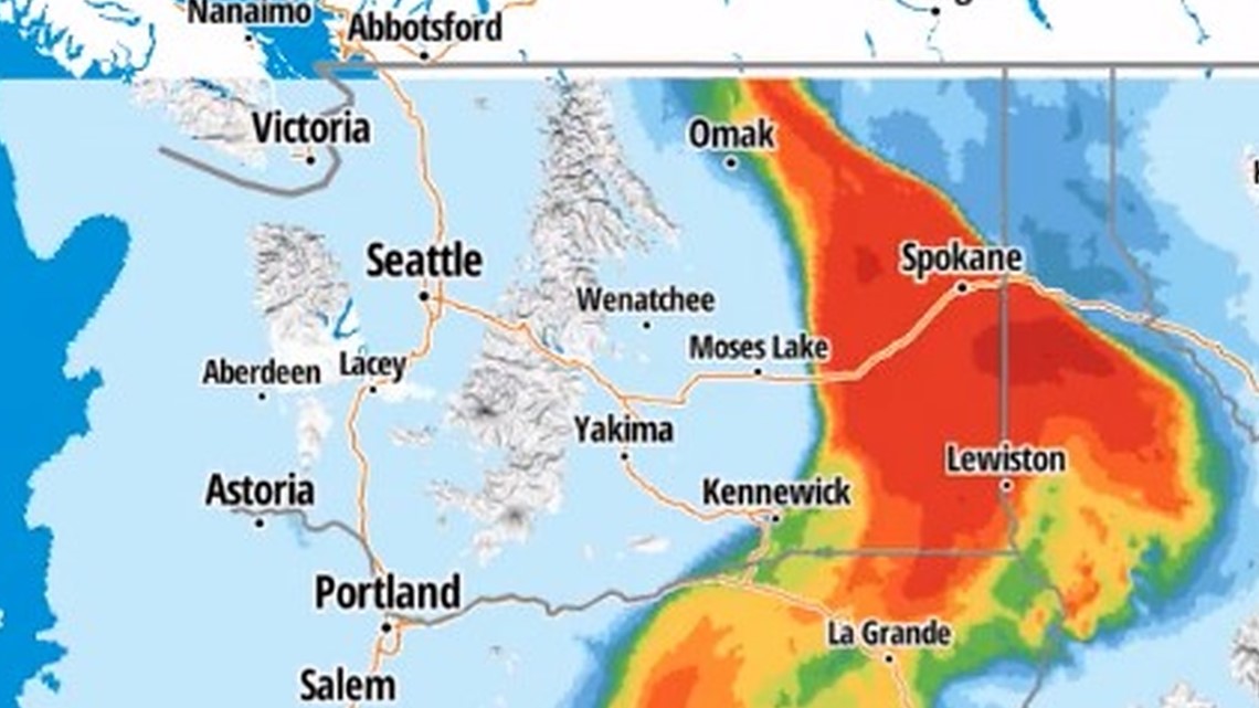 Wildfire smoke leads to haze in Spokane, North Idaho | krem.com
