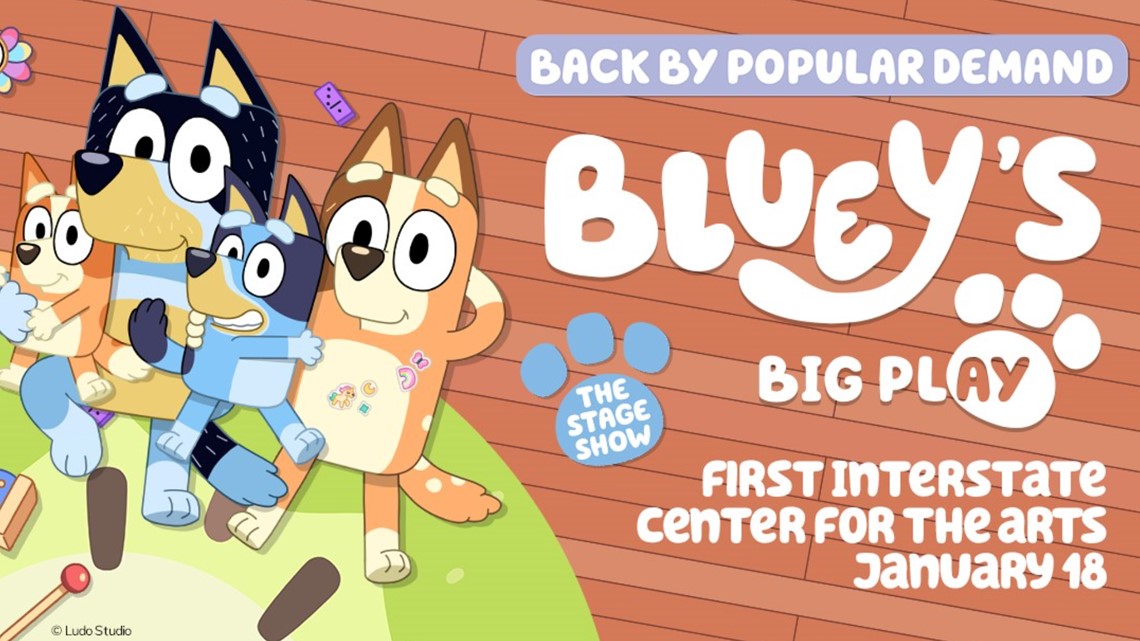 Bluey's Big Play The Stage Show! returns in January | krem.com