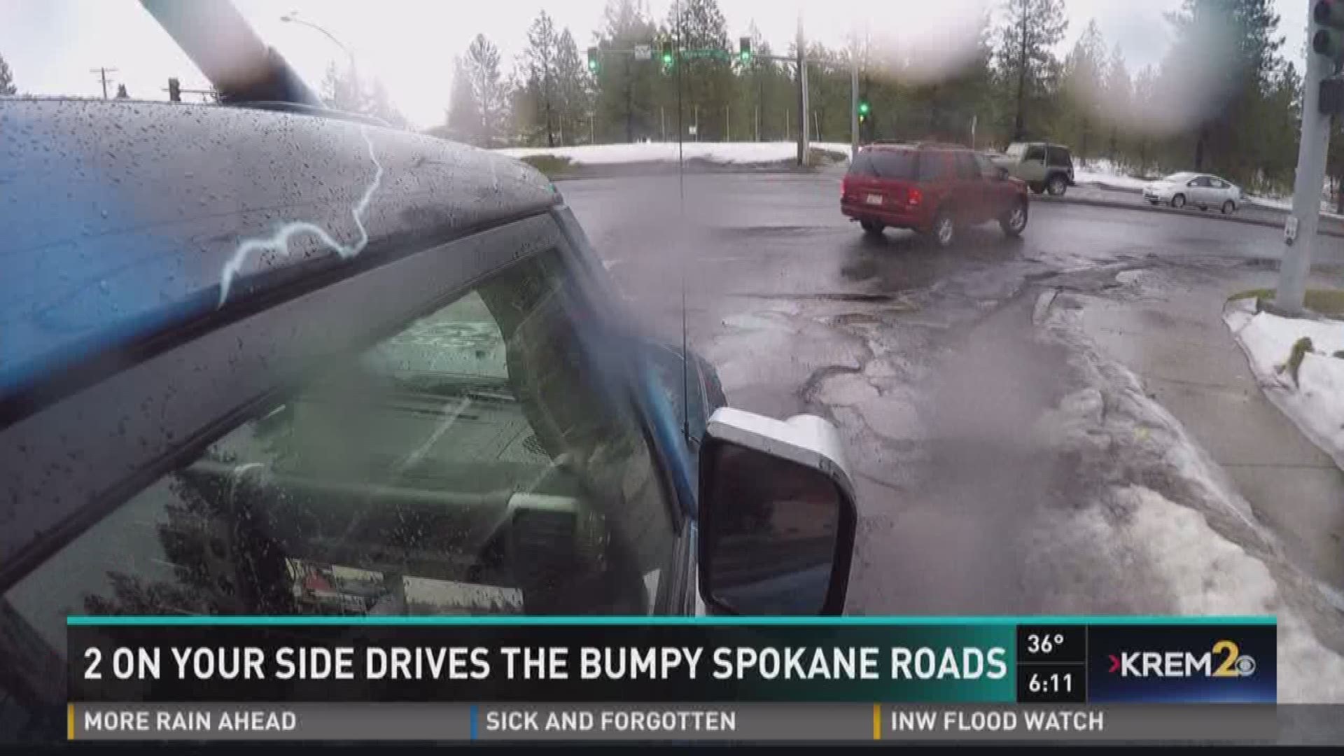 Could you be ticketed for swerving to avoid a pothole in Spokane ...