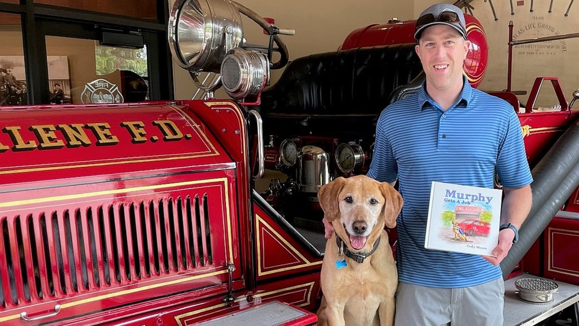 Murphy the Fire Station Dog on the job | krem.com