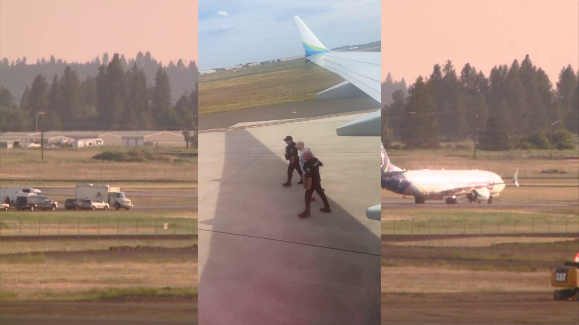 Passenger on plane diverted to Spokane shares experience | krem.com