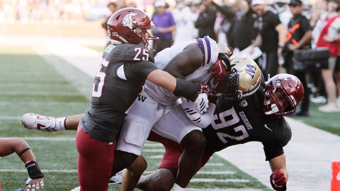 Demond Williams Jr. leads Washington over Washington State 59-24 in ...