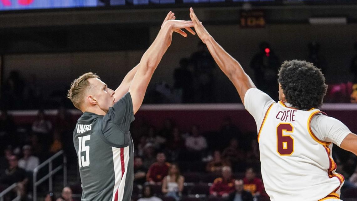 Jacob Cofie's 21 points, 10 rebounds help USC beat Washington State 68 ...
