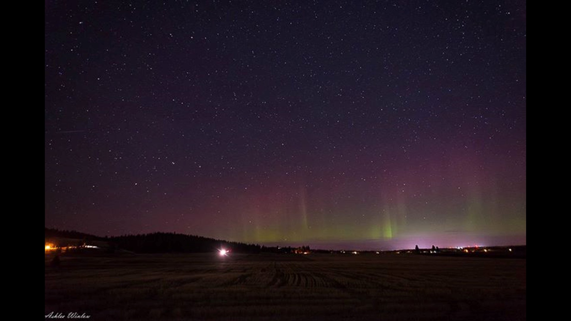 Photos, videos of Northern Lights in eastern Washington | krem.com