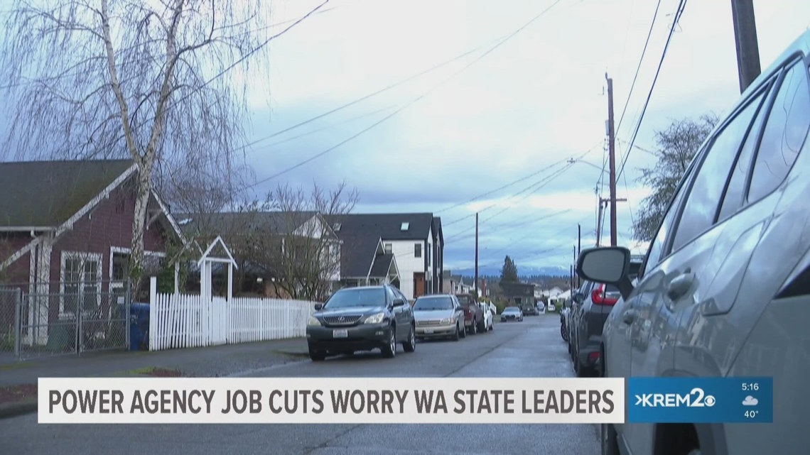 Power agency job cuts worry Washington State leaders | krem.com