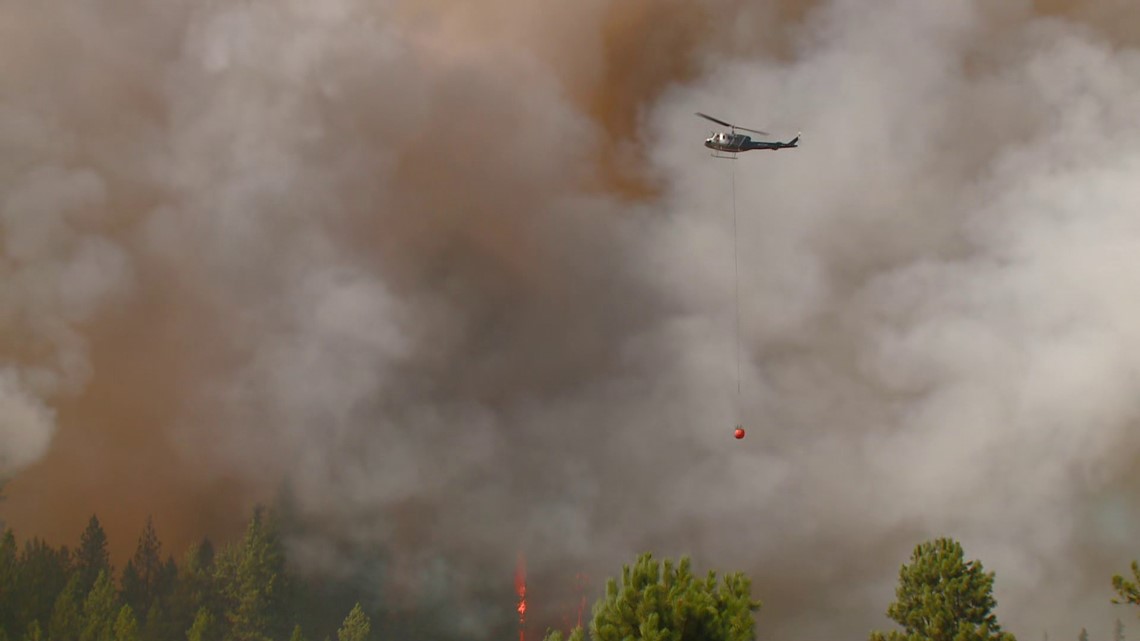 Level 3 evacuations issued in south Spokane County | krem.com