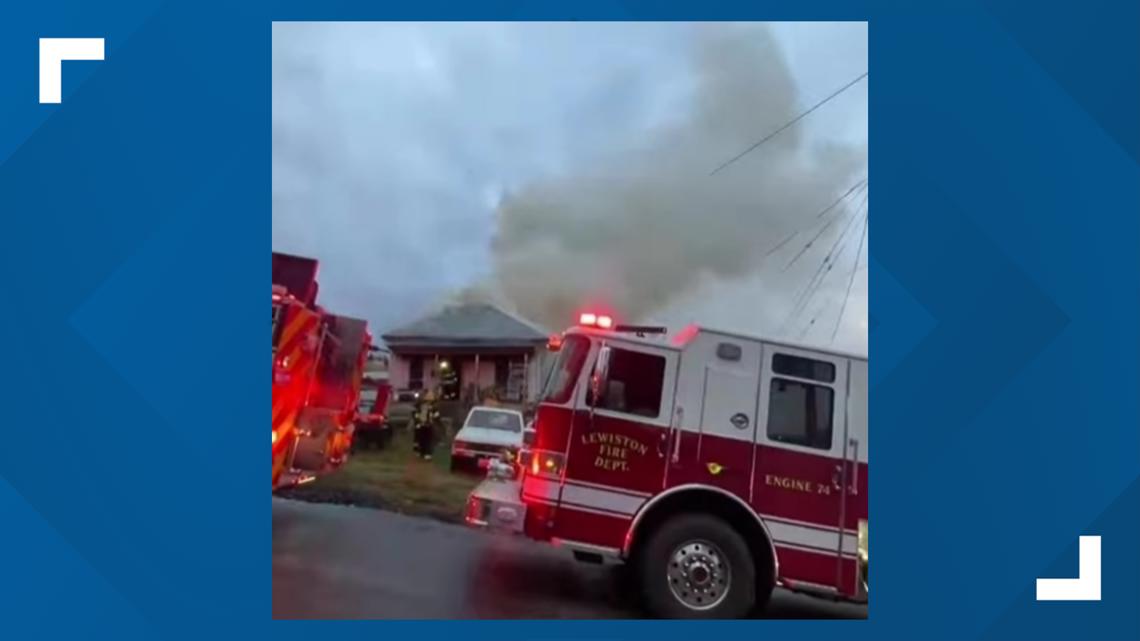Man injured after Lewiston house fire | krem.com