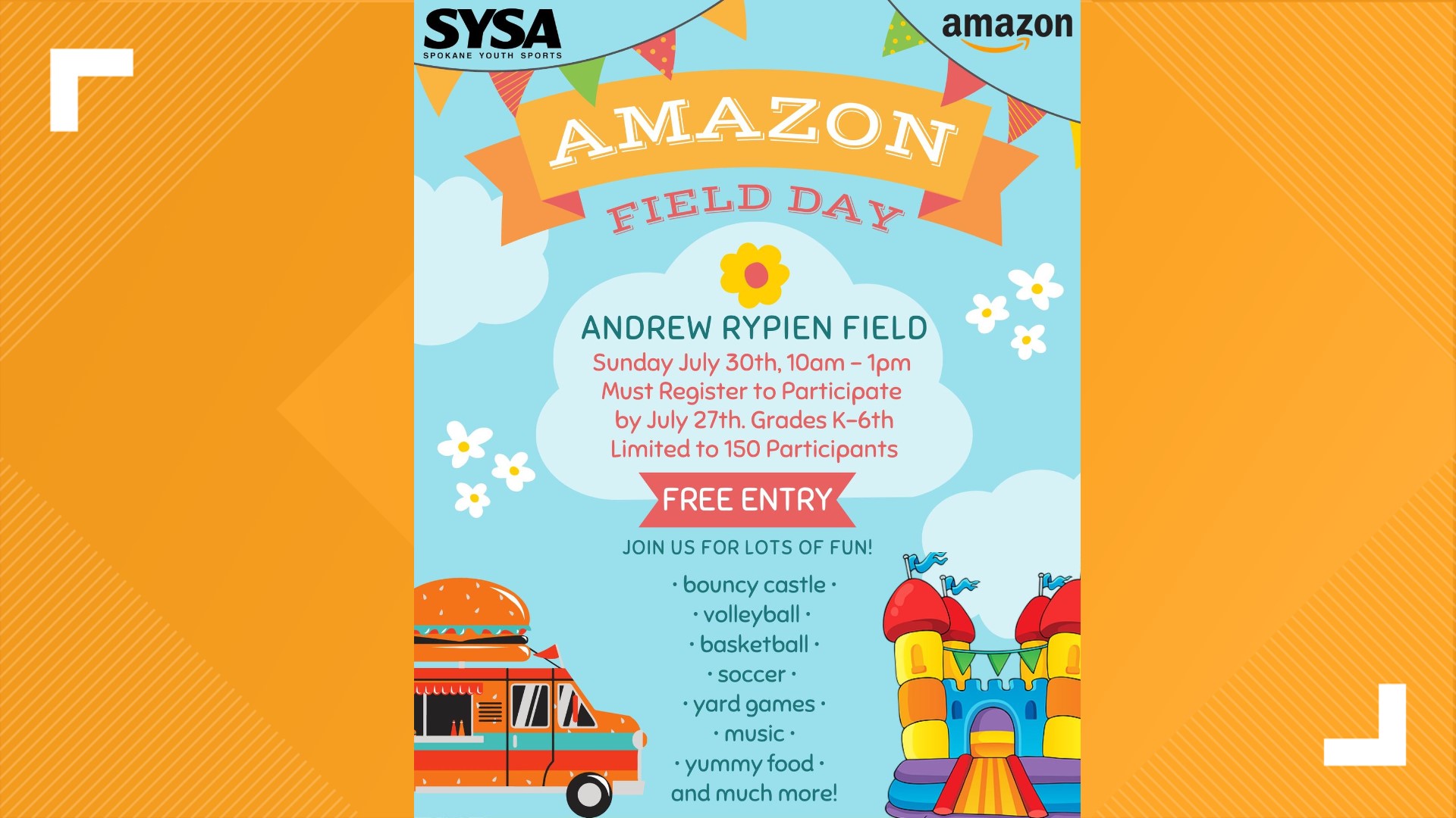 Spokane Youth Sports Association to host free field day Sunday | krem.com