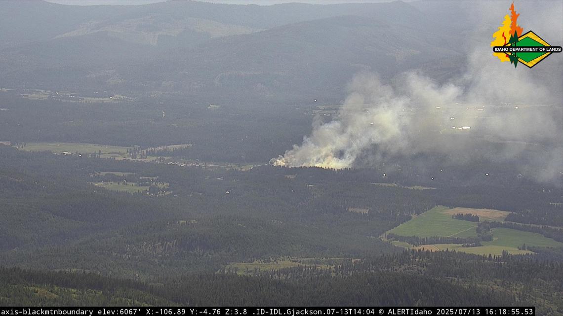 Clover Fire prompts evacuations in Boundary County | krem.com