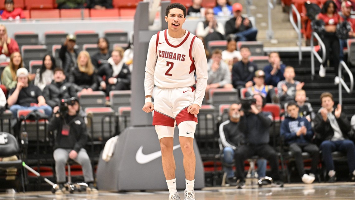 WSU Basketball beats Eastern Washington 82-72 | krem.com