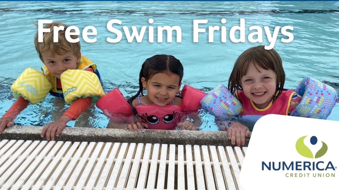 Numerica free swim fridays on July | krem.com