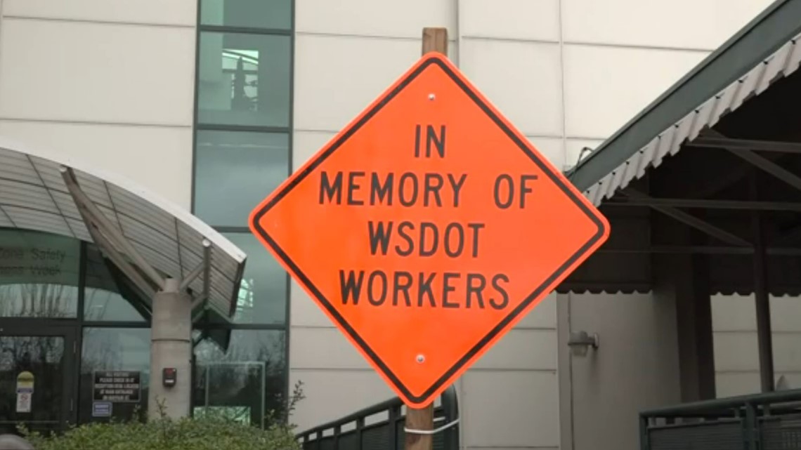 Inslee signs road safety bill as WSDOT remembers fallen workers | krem.com