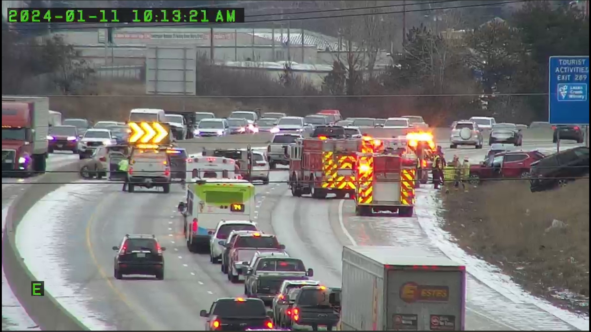 All lanes on eastbound I-90 near Argonne open after multi vehicle crash | krem.com