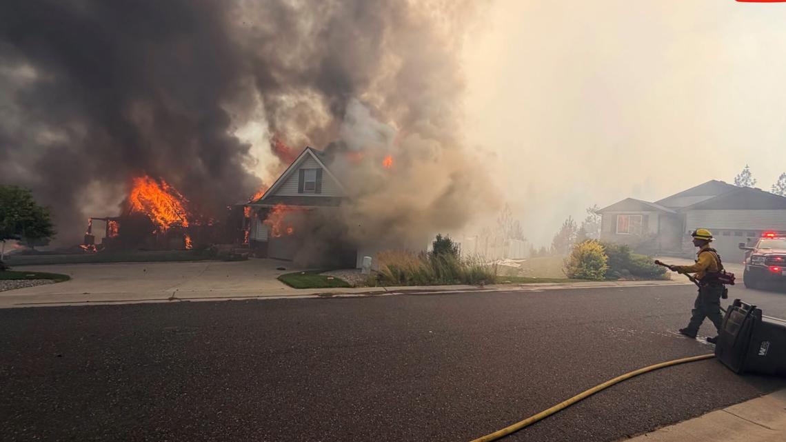 Level 3 (GO NOW!) Evacuations still in place for Upriver Fire burning ...