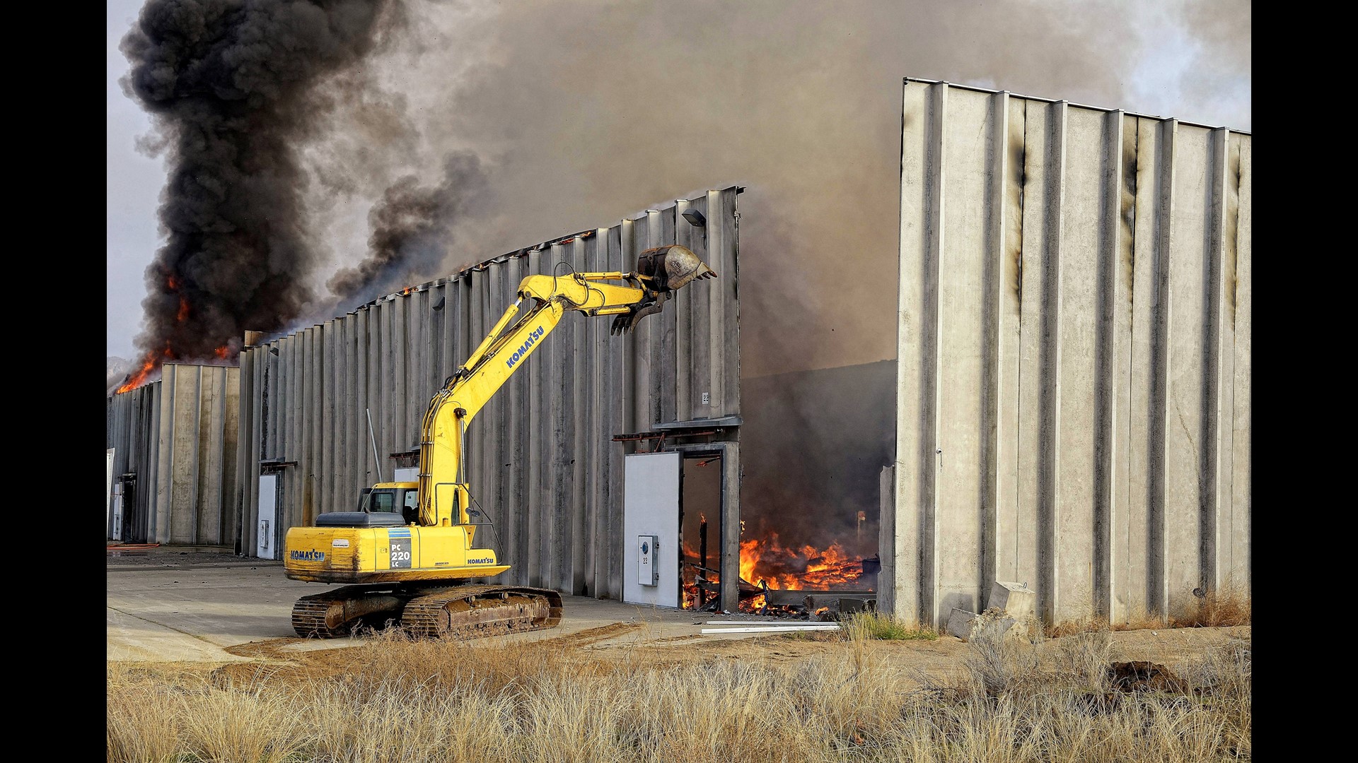 Tonasket warehouse destroyed in fire | krem.com