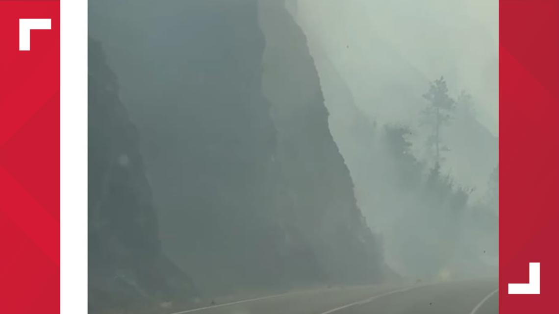 State Highway 3 near Lewiston shut down due to fire | krem.com