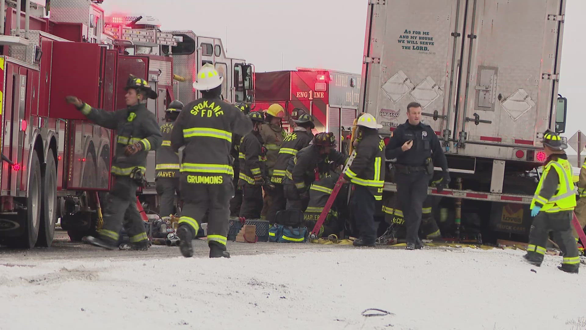 Tennager killed in car vs semi crash on Highway 2 Wednesday morning ...