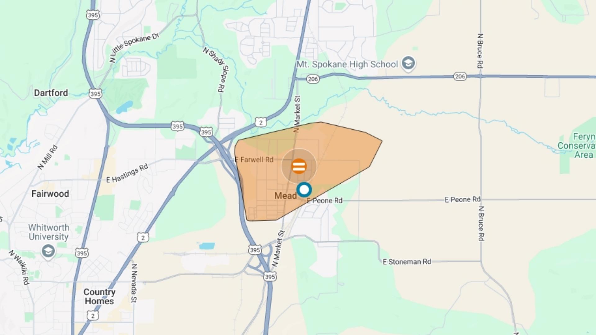 Power pole fire causes several power outages for Avista customers in ...