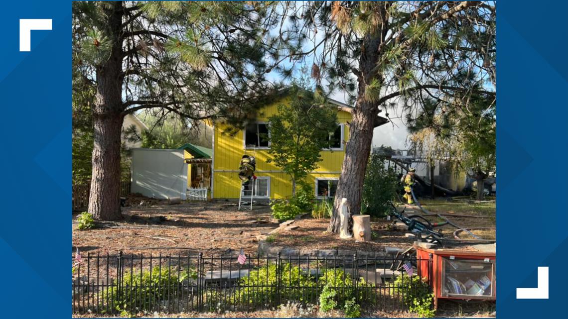Post Falls house fire displaces mother and nine kids | krem.com