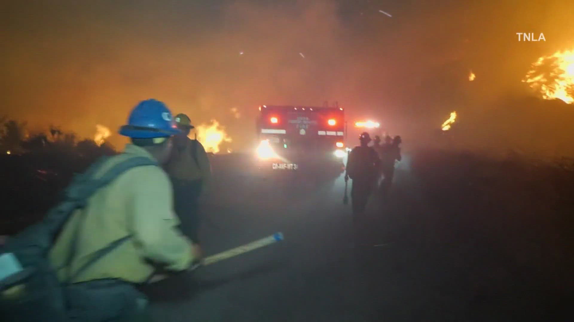 Threat from major Southern California wildfires continues to grow ...