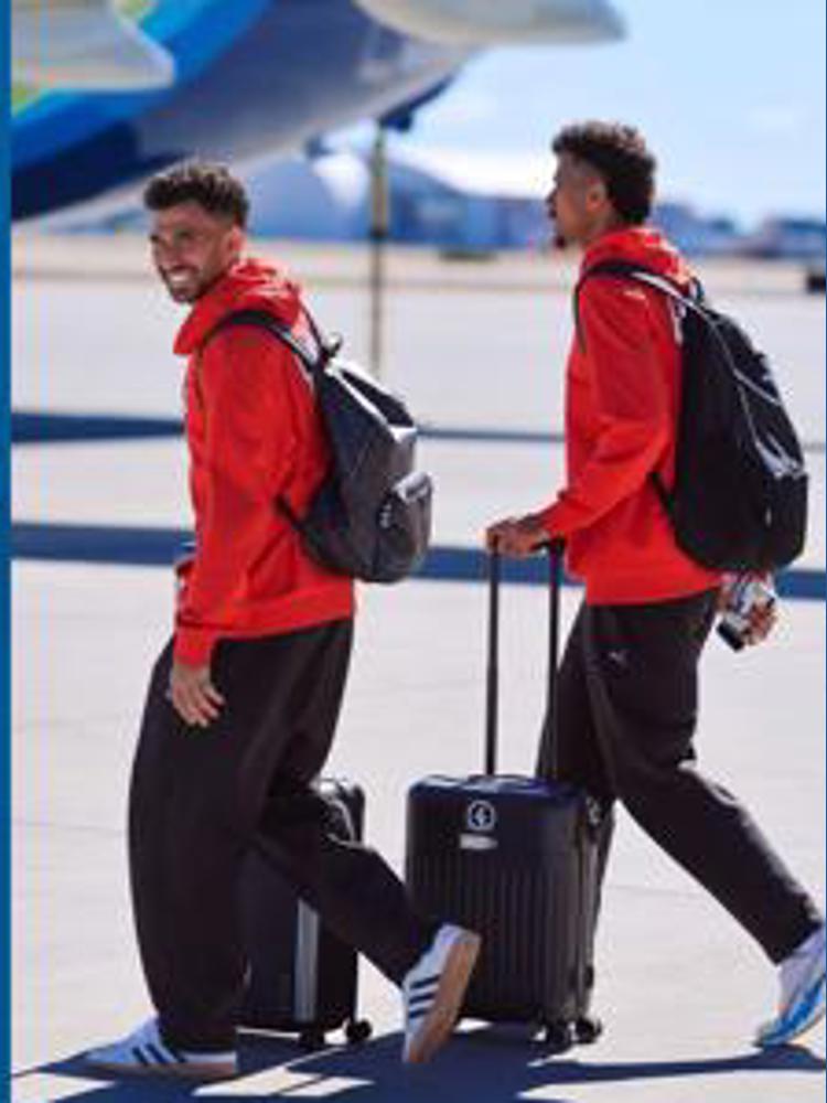 Team Egypt is on their way to Seattle for their first World Cup game ...