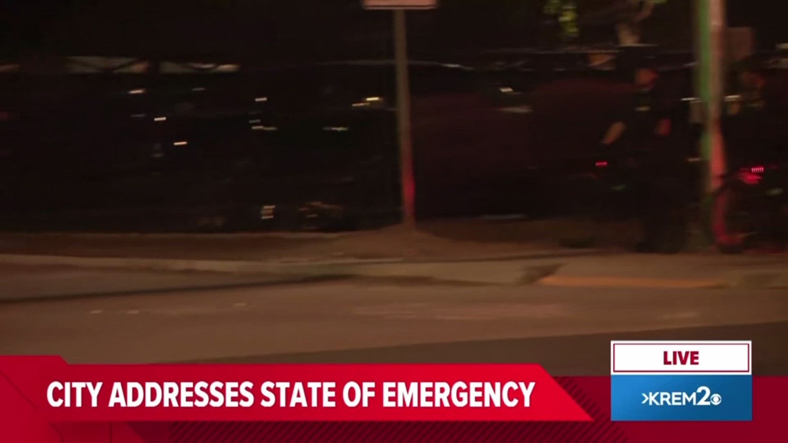 More than 30 arrested in downtown Spokane as ICE protesters clash with ...