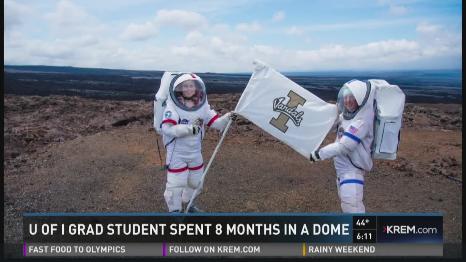 UI graduate simulates 8-month Mars mission | krem.com