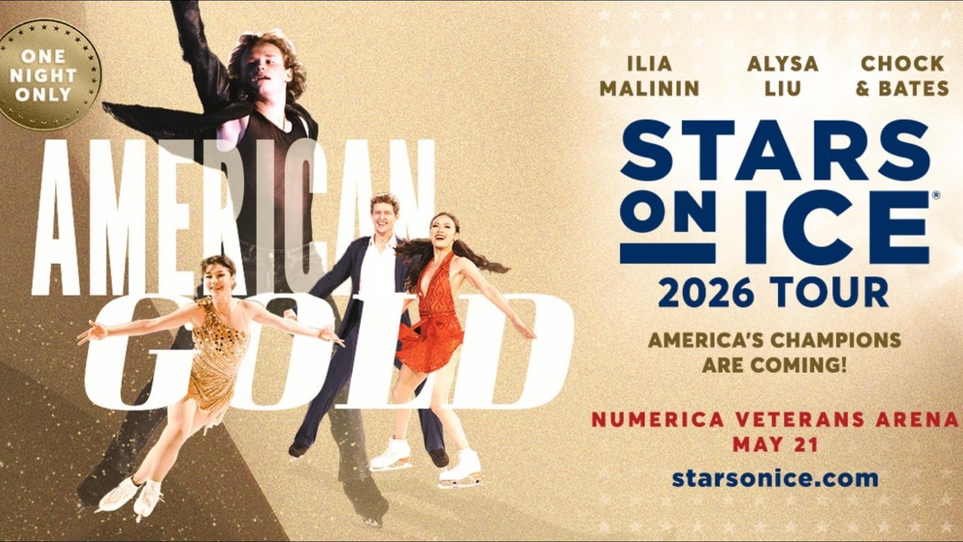 Figure skating champions coming to Spokane for Stars on Ice 2026 tour ...