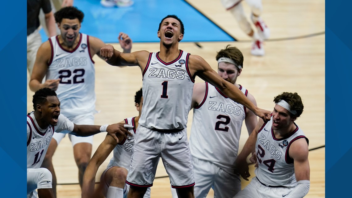 Gonzaga beats UCLA in Final Four overtime on Suggs buzzer beater | krem.com