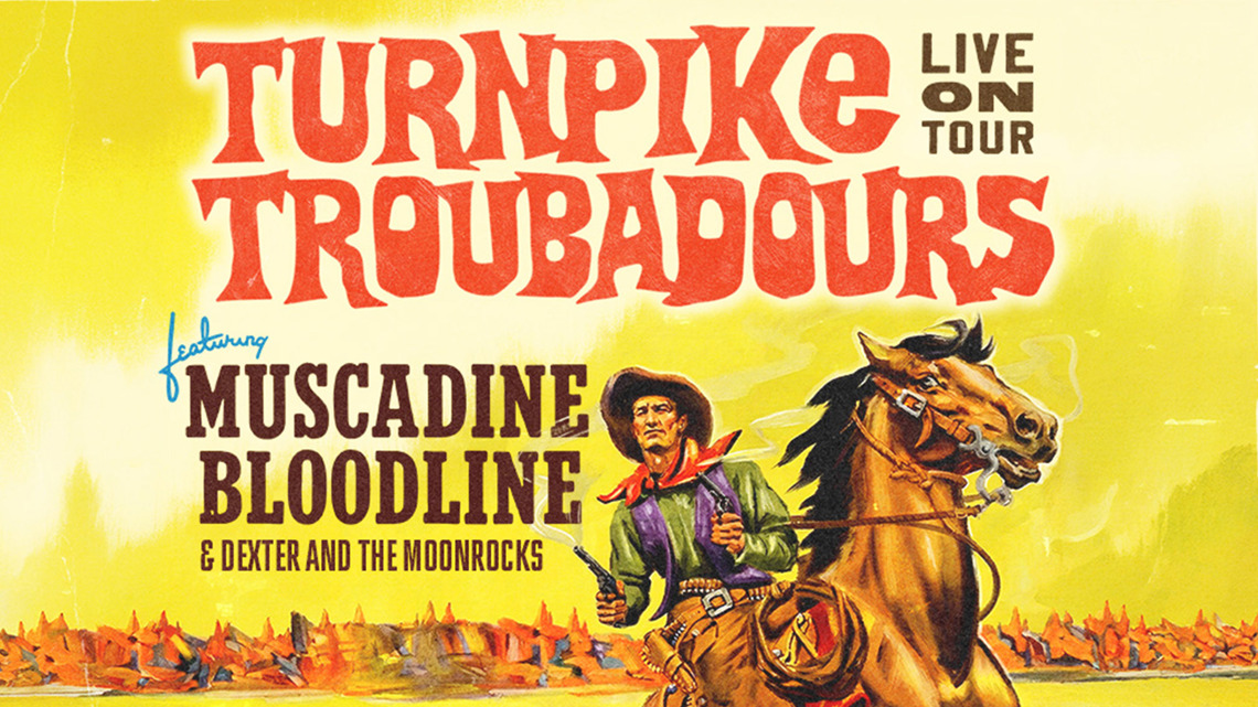 Win tickets to Turnpike Troubadours with Muscadine Bloodline & Dexter ...