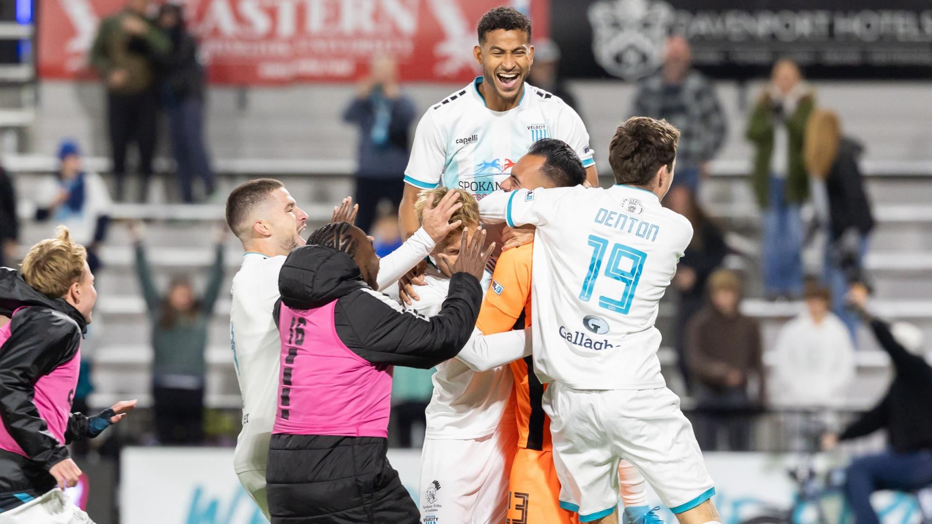 Spokane Velocity F.C. wins first home playoff match in penalty kicks ...