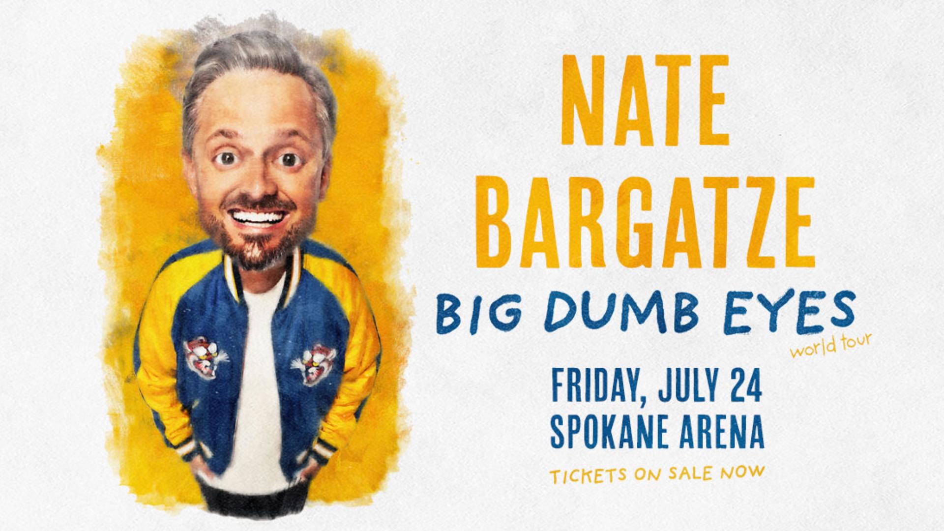 Nate Bargatze 2026 tour coming to Spokane Arena | krem.com