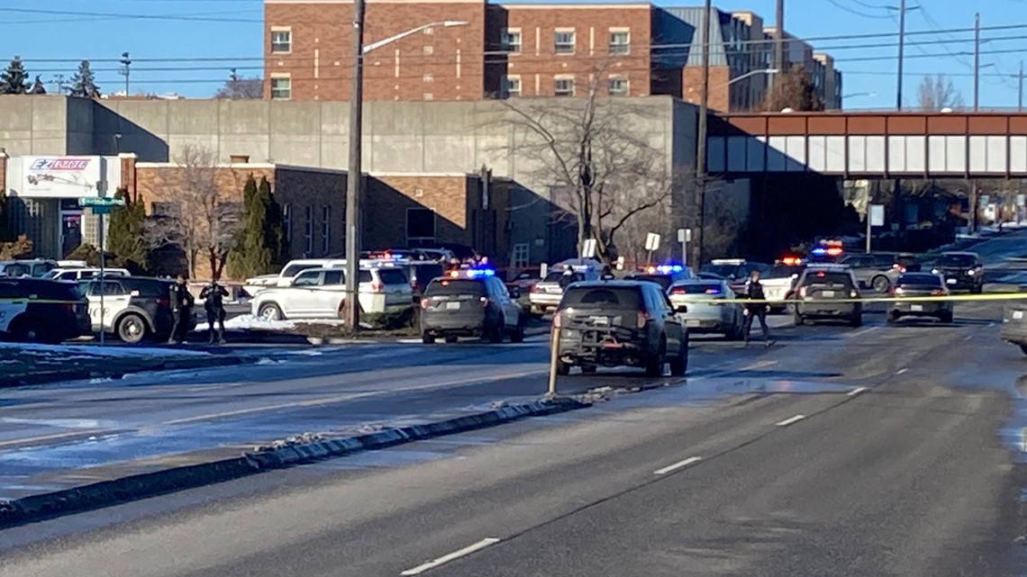 One woman injured after reported car chase in Spokane | krem.com