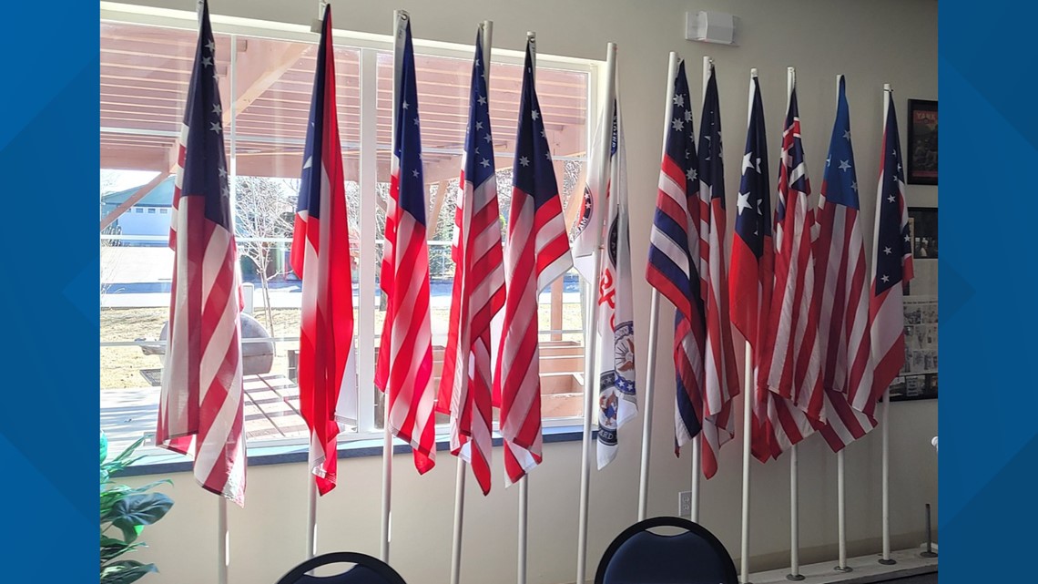 Post Falls American Legion Post 143 removed a Confederate flag | krem.com
