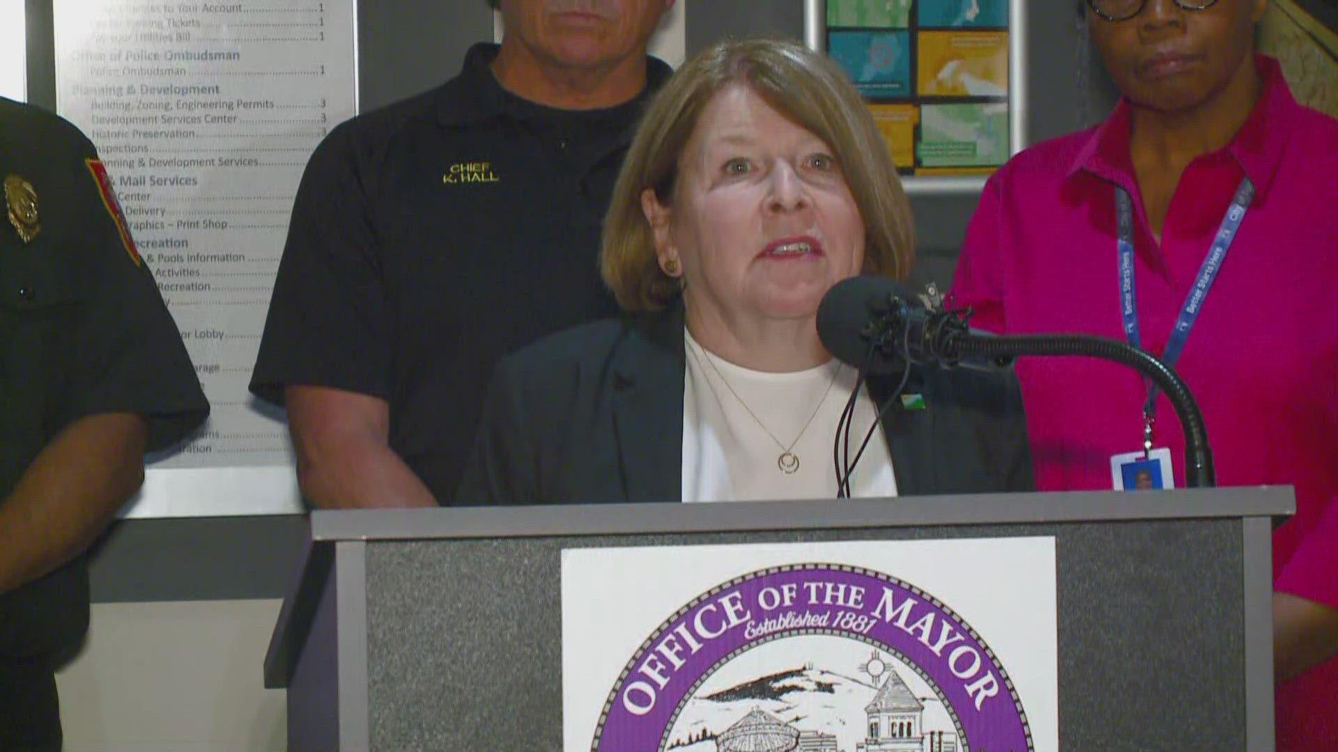 Mayor Lisa Brown Speaks About Anti-Ice Protest in Spokane | krem.com