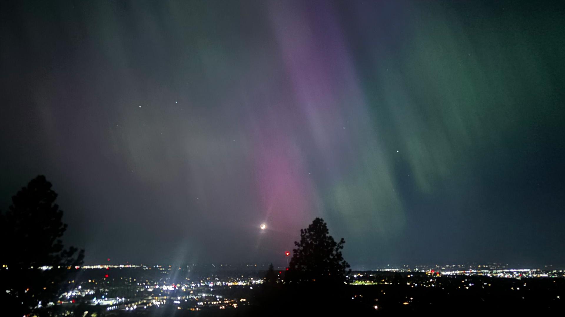 Northern Lights viewer photos around the Inland Northwest | krem.com