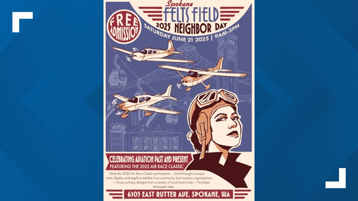 Spokane hosts 2025 Air Race Classic finale at Felts Field | krem.com