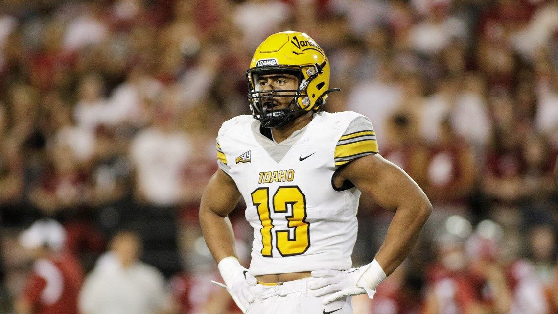 Vandals linebacker Paul Moala enters transfer portal | krem.com