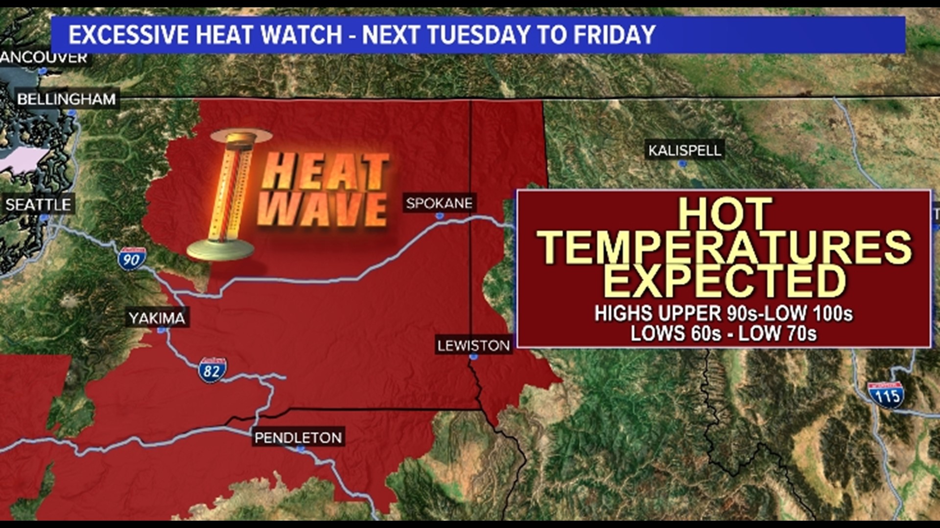 Spokane Weather on KREM in Spokane | krem.com