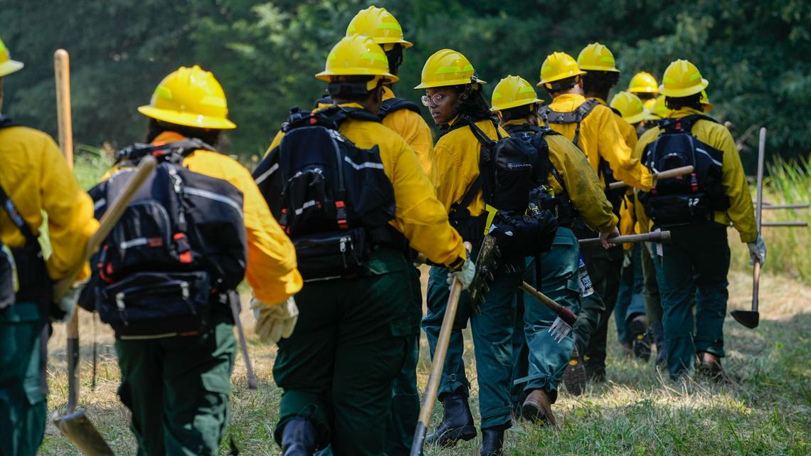 Trump backs higher pay for wildland firefighters but DOGE cuts wildfire ...